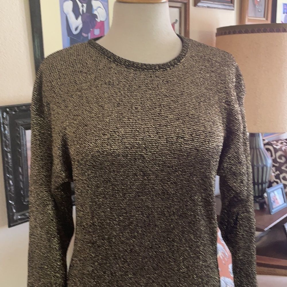 Vintage Gold Sweater - Gem